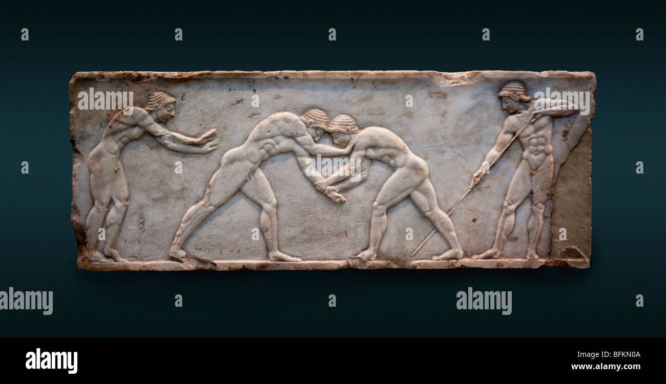 Ancient greek athletes hi-res stock photography and images - Alamy