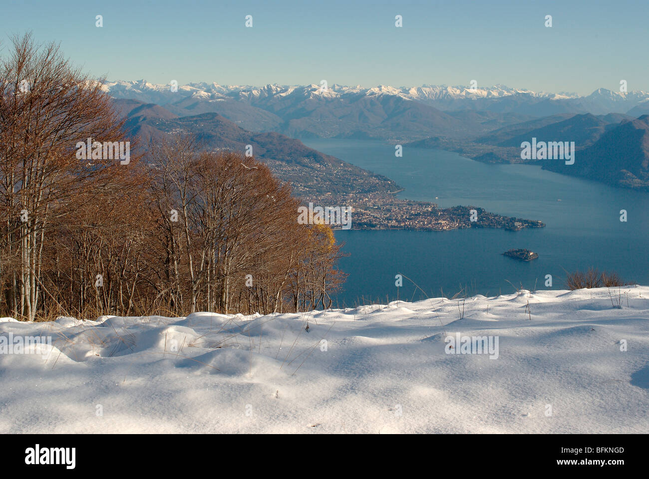 Lake maggiore mottarone landscape hi-res stock photography and images ...