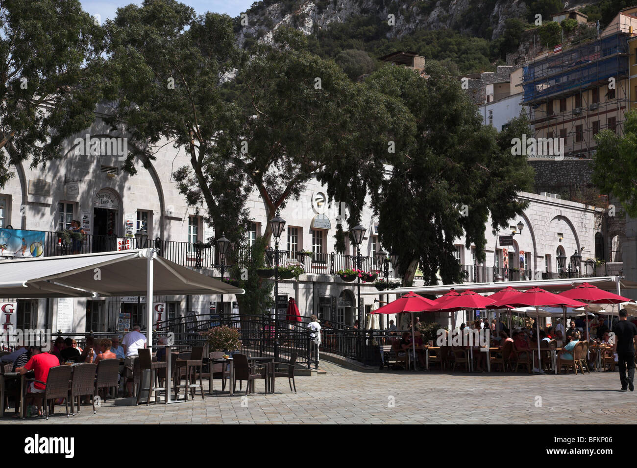 Gibraltar rock cafe hi-res stock photography and images - Alamy