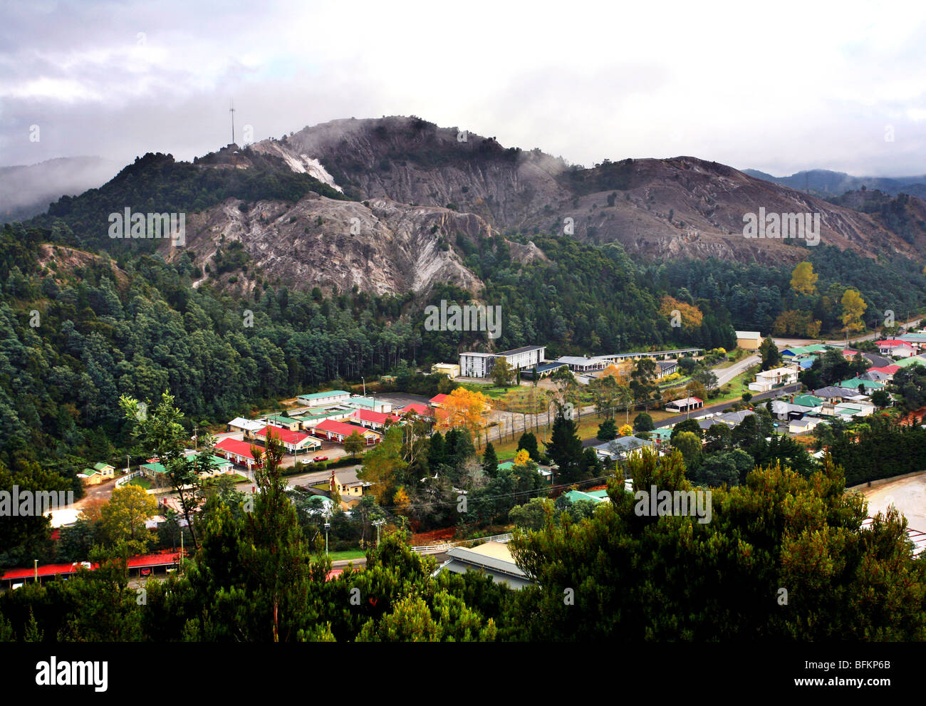 Australia tasmania queenstown mining hi-res stock photography and ...