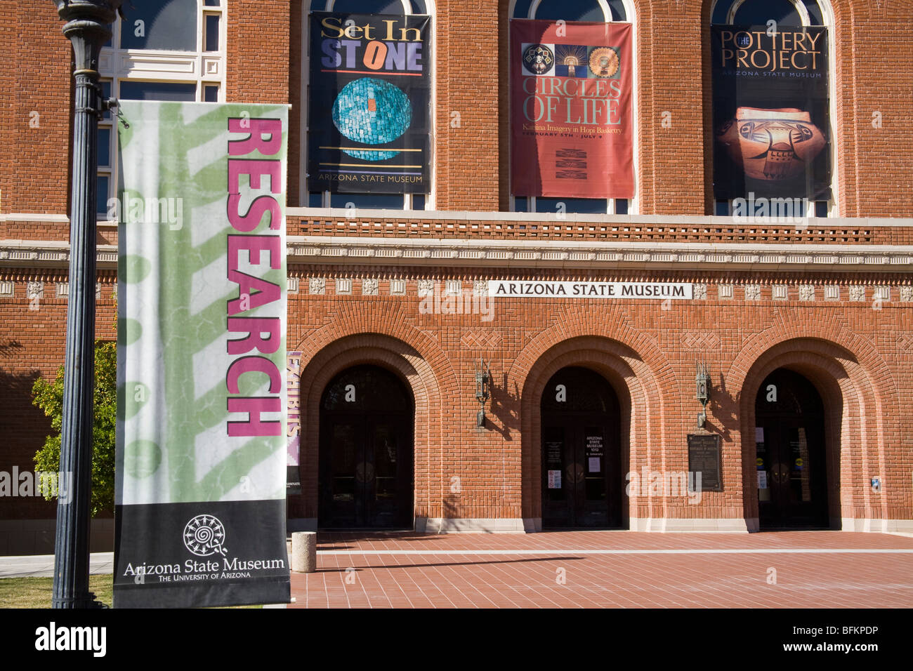 Arizona State Museum on the campus of the University of Arizona in ...