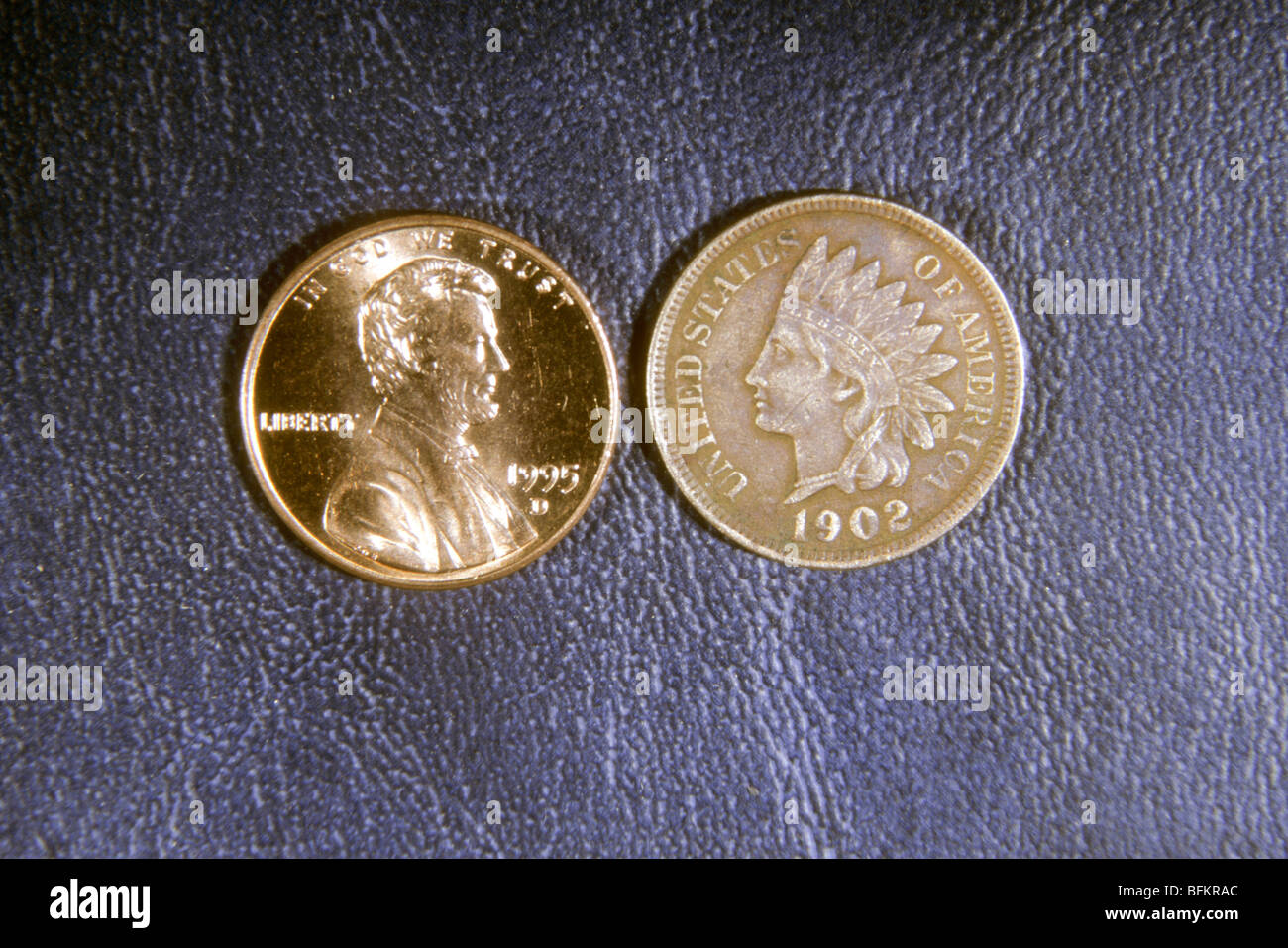 money cash economy copper Stock Photo - Alamy