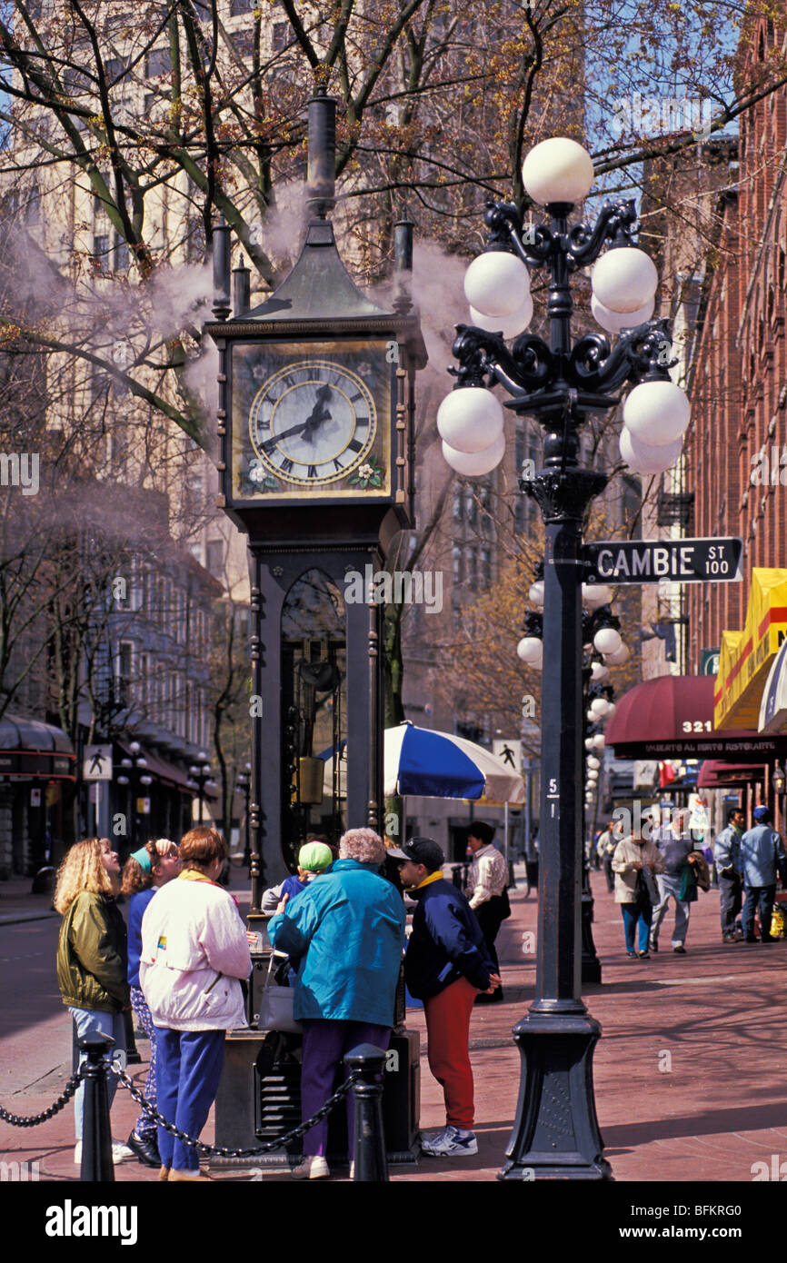 Historic steam clock hi-res stock photography and images - Alamy