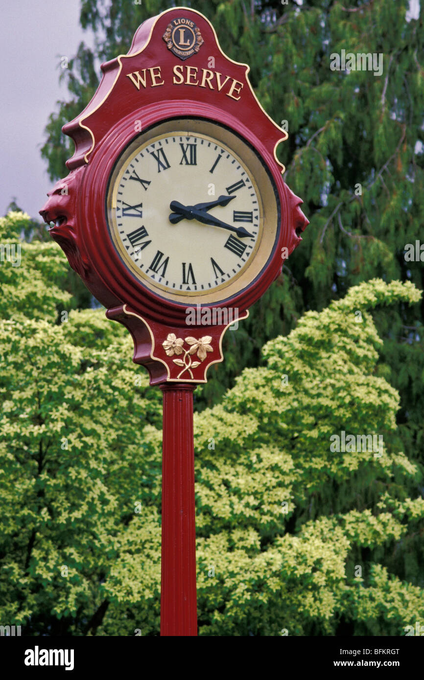 The Lions Clock, Queen Elizabeth Park and Arboretum, Vancouver, BC ...