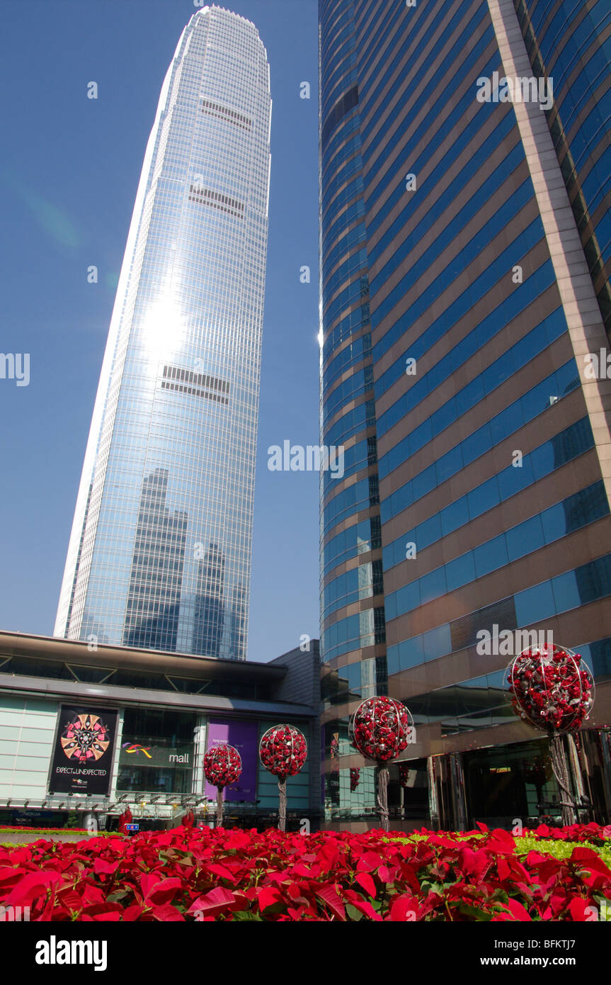 asia hong kong island central ifc tower Stock Photo - Alamy