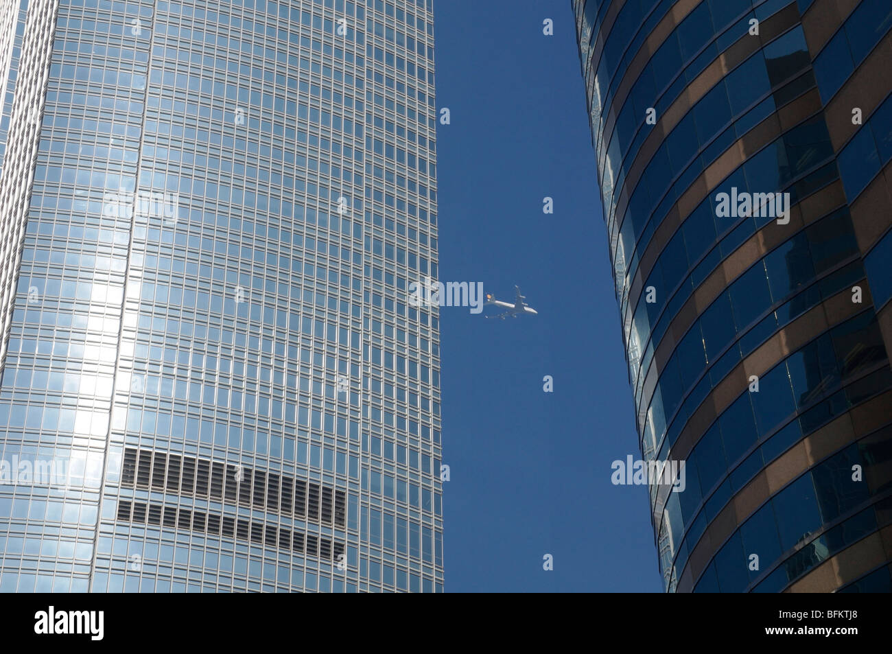 asia hong kong island central ifc tower Stock Photo - Alamy