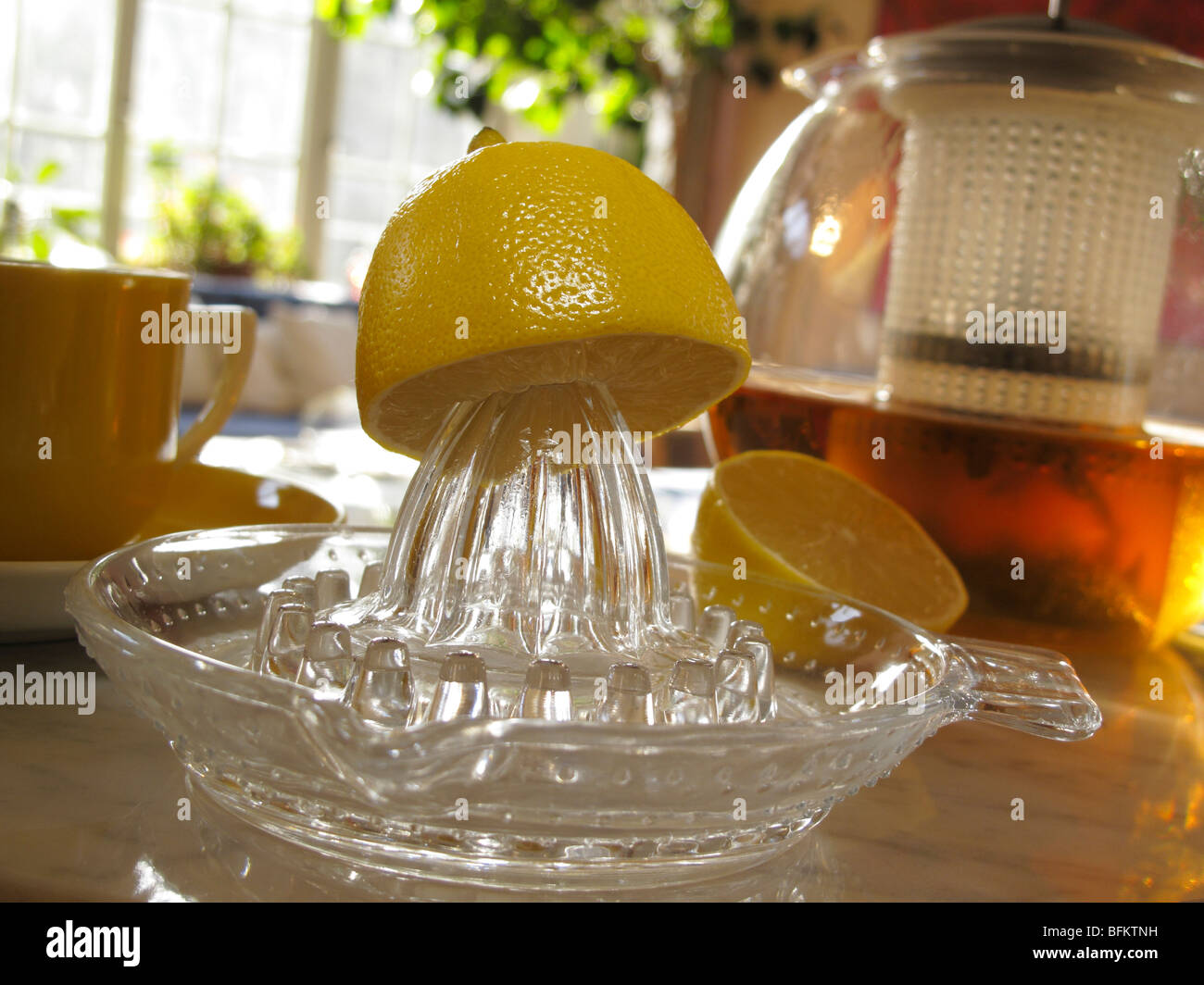 Squeezed lemon hi-res stock photography and images - Alamy