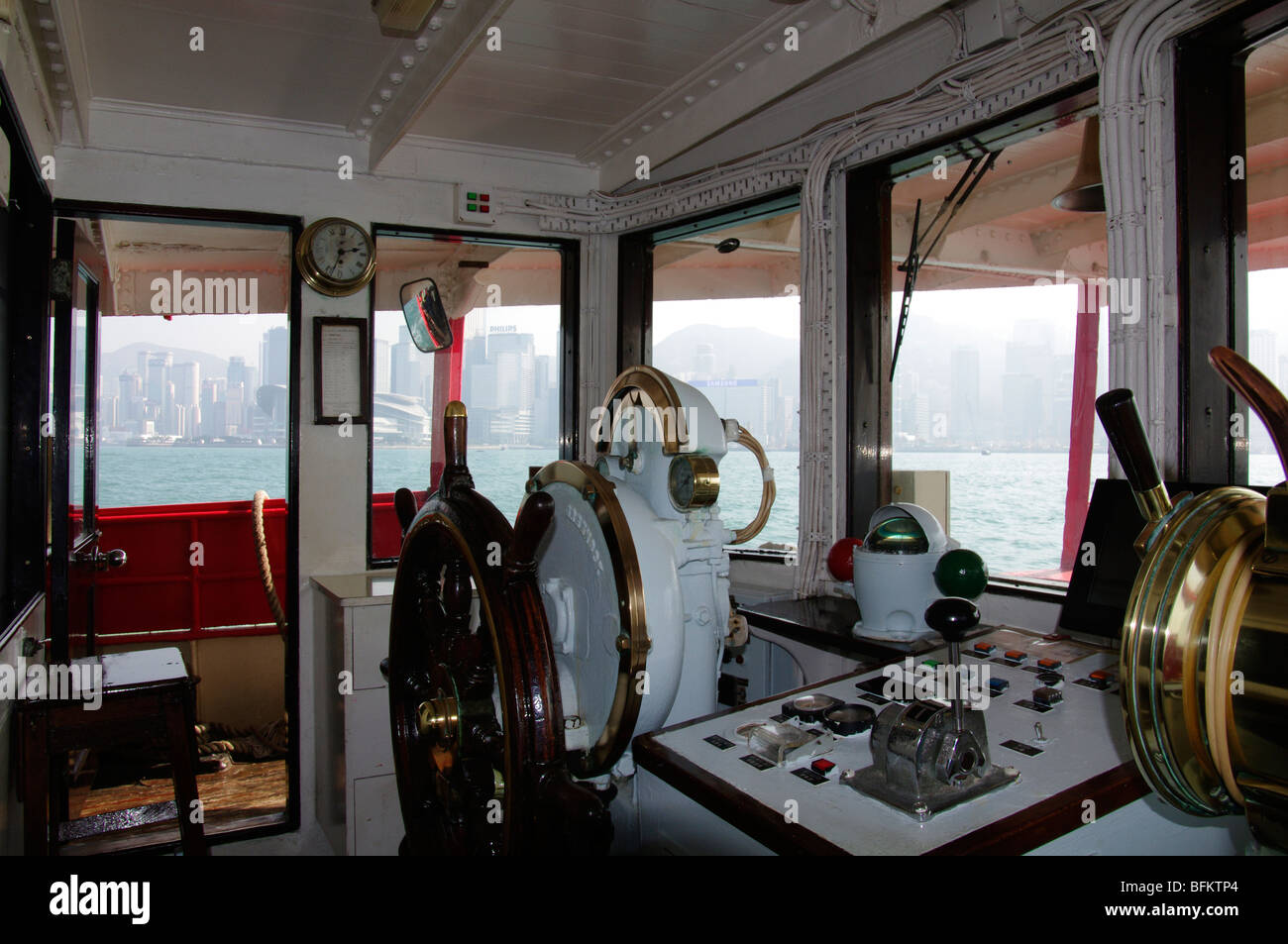Asia Hong kong star ferry Stock Photo - Alamy