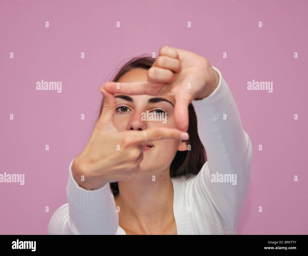 Finger frame hi-res stock photography and images - Alamy