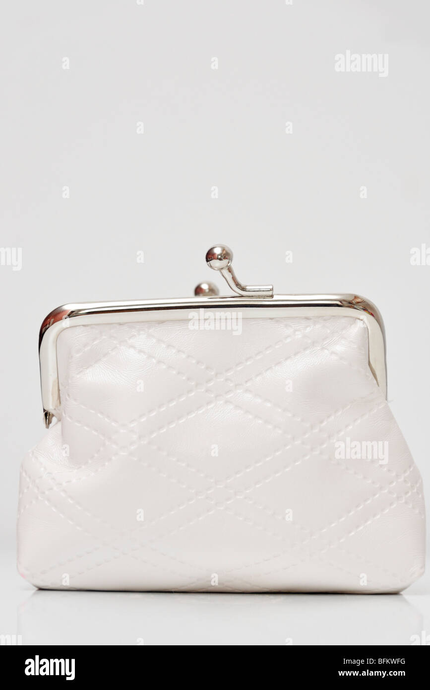 Coin purse white hi-res stock photography and images - Alamy