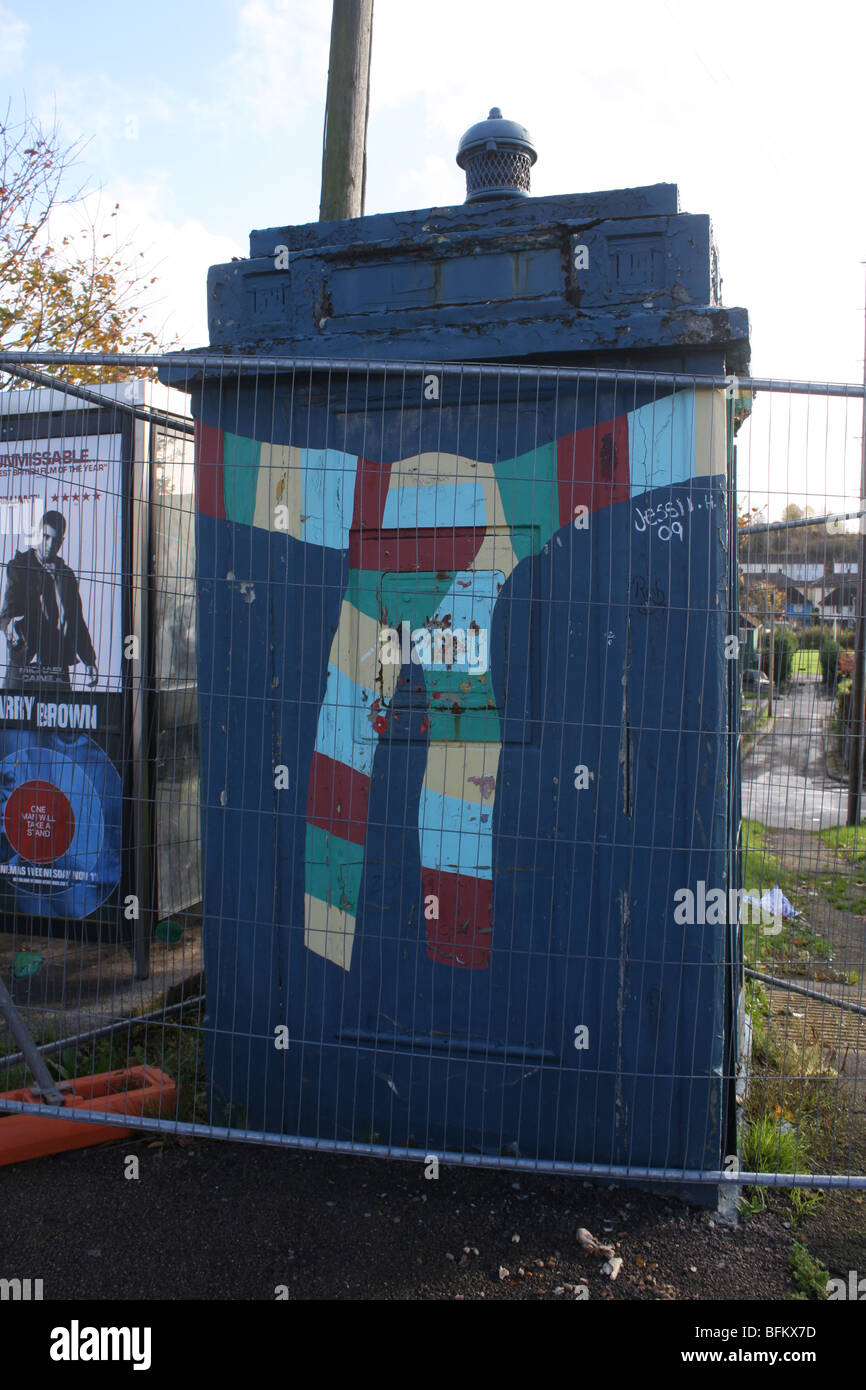 Tardis concrete police box hi-res stock photography and images - Alamy
