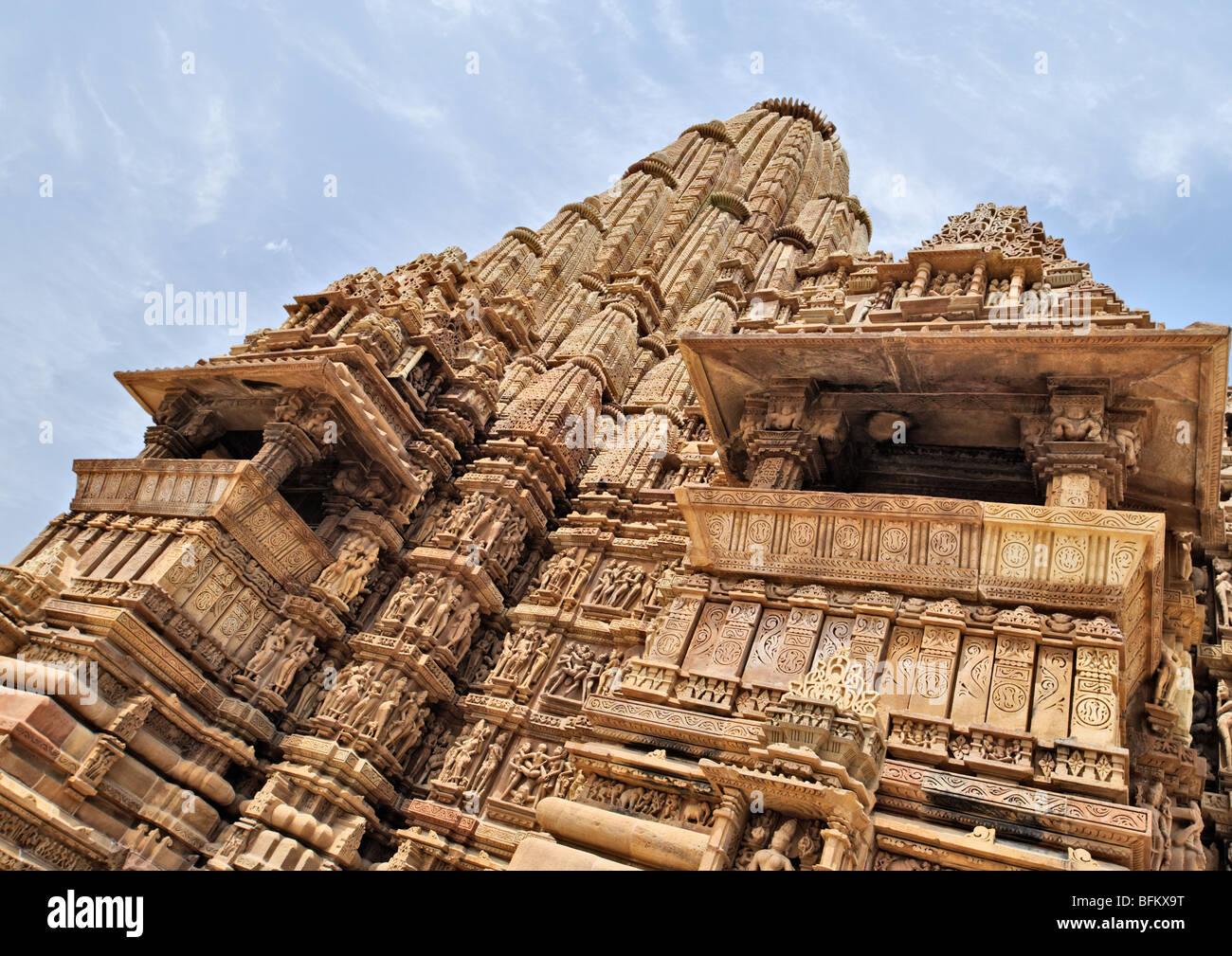 Kandariya Mahadeva Statues - Khajuraho Stock Photo - Alamy