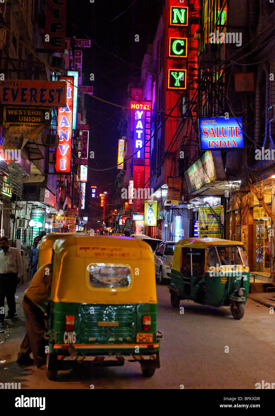 Auto rickshaw delhi hi-res stock photography and images - Alamy