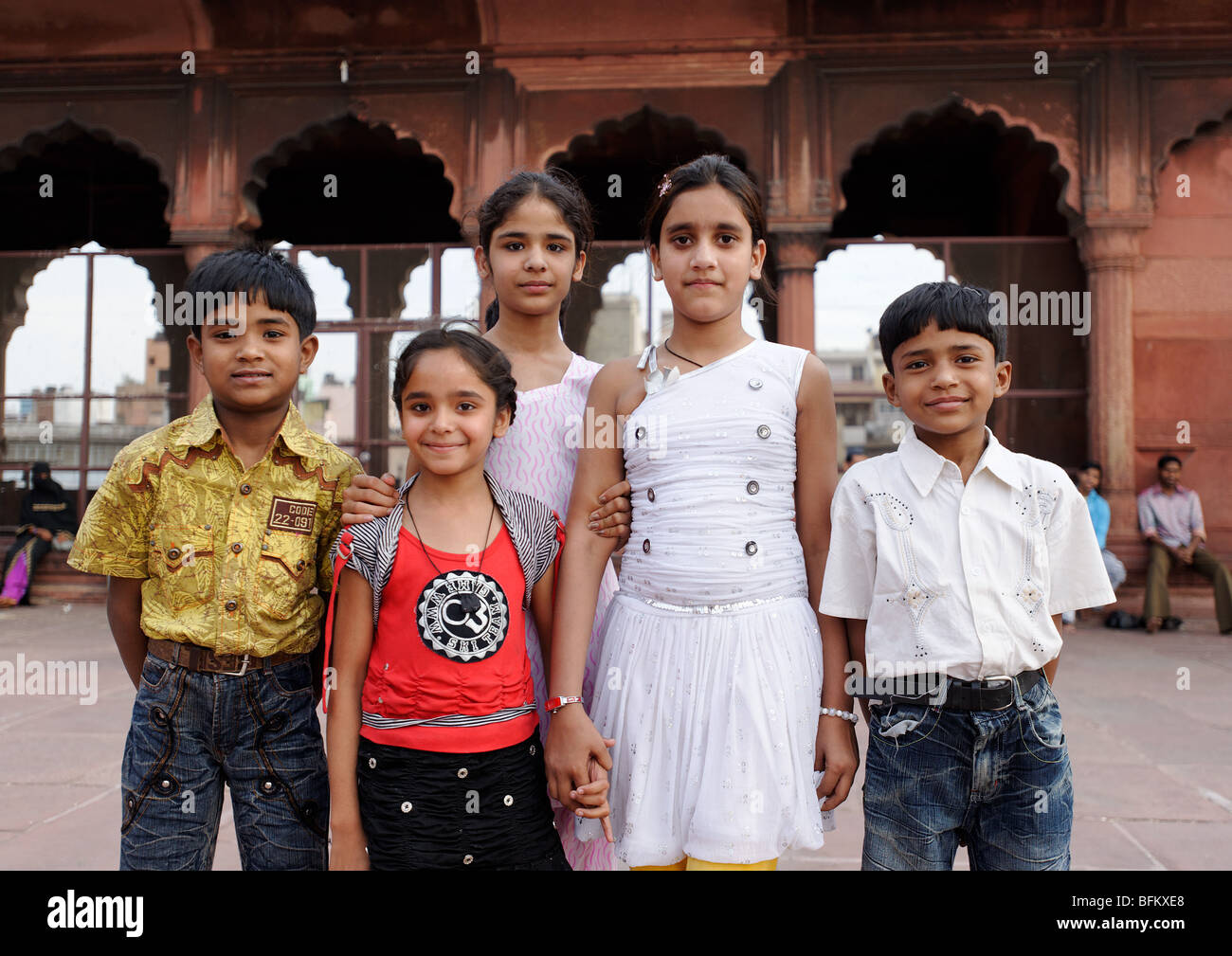 Two Indian Children Stock Photo - Alamy
