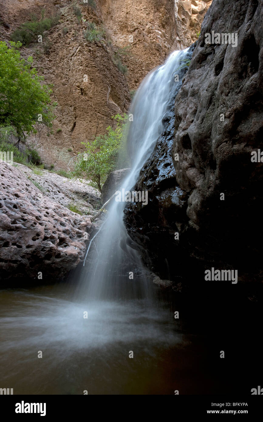 Aravaipa Canyon Wilderness - Waterfall and pool - Located about 50 ...
