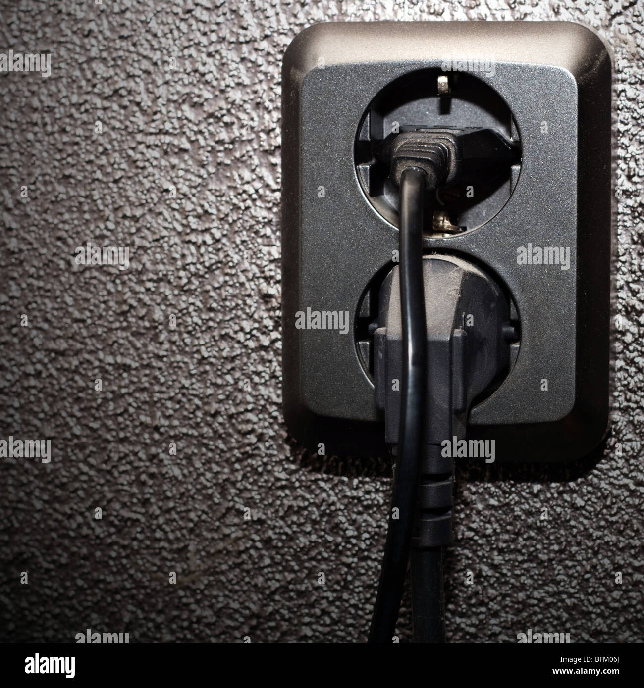 Simple black cord hi-res stock photography and images - Alamy