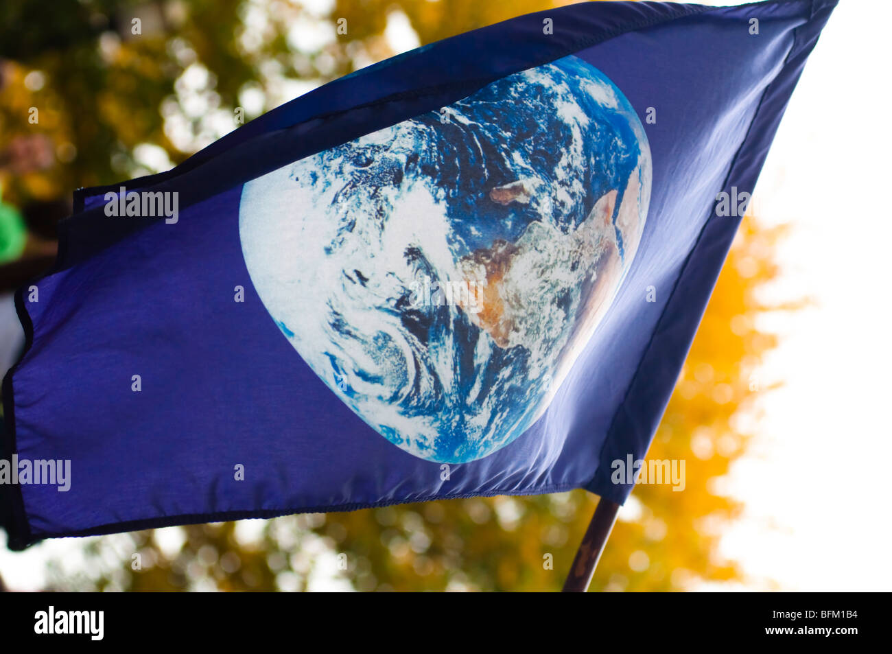 Earth day flag hi-res stock photography and images - Alamy