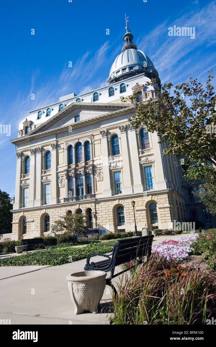 Springfield, Illinois - State Capitol Building Stock Photo - Alamy
