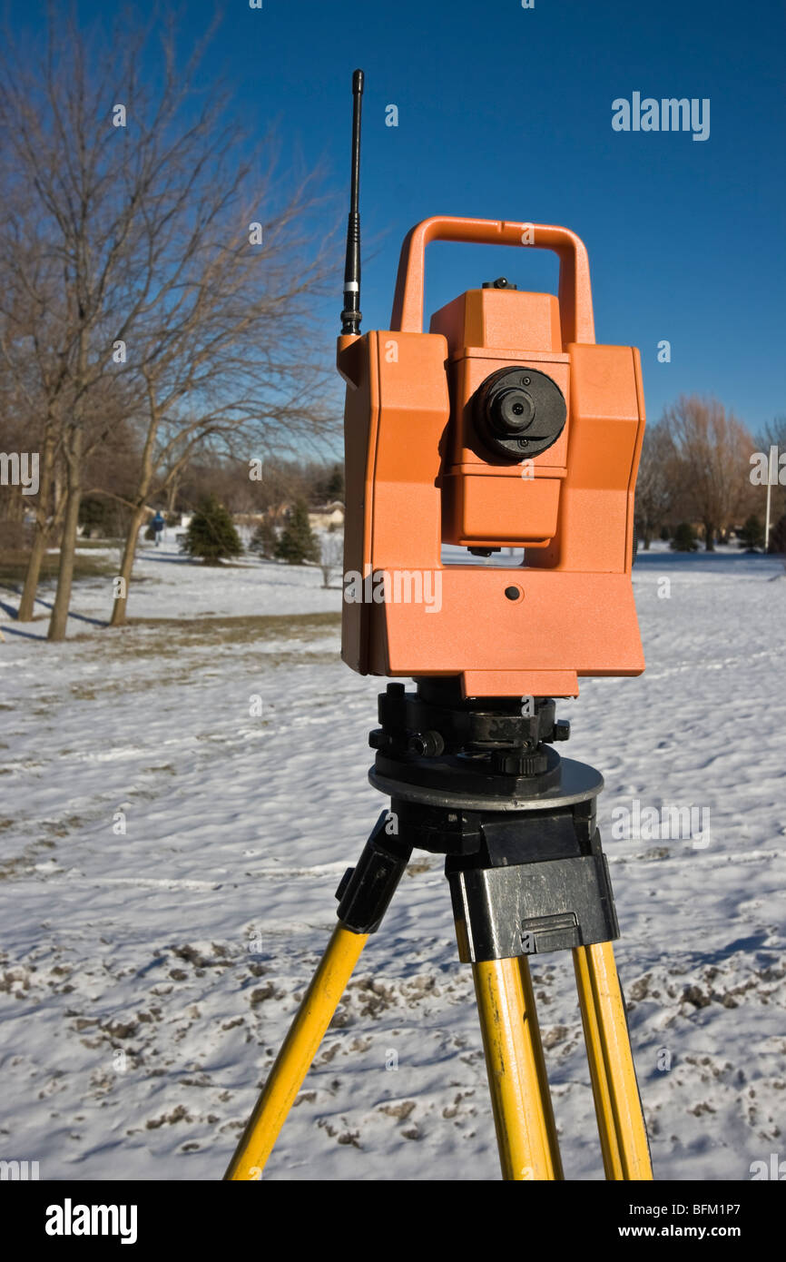 Instrument in the field Stock Photo - Alamy