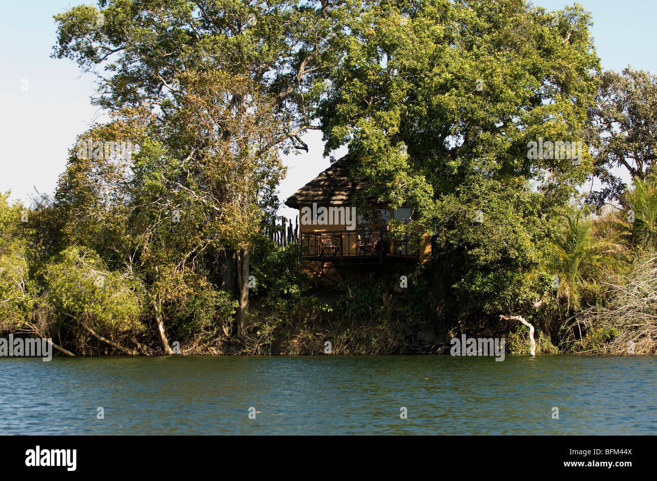 Lunga River Lodge, Kafue National Park, Zambia Stock Photo - Alamy
