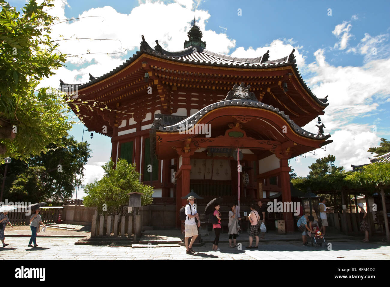 Temple grounds in Nara, Japan Stock Photo - Alamy