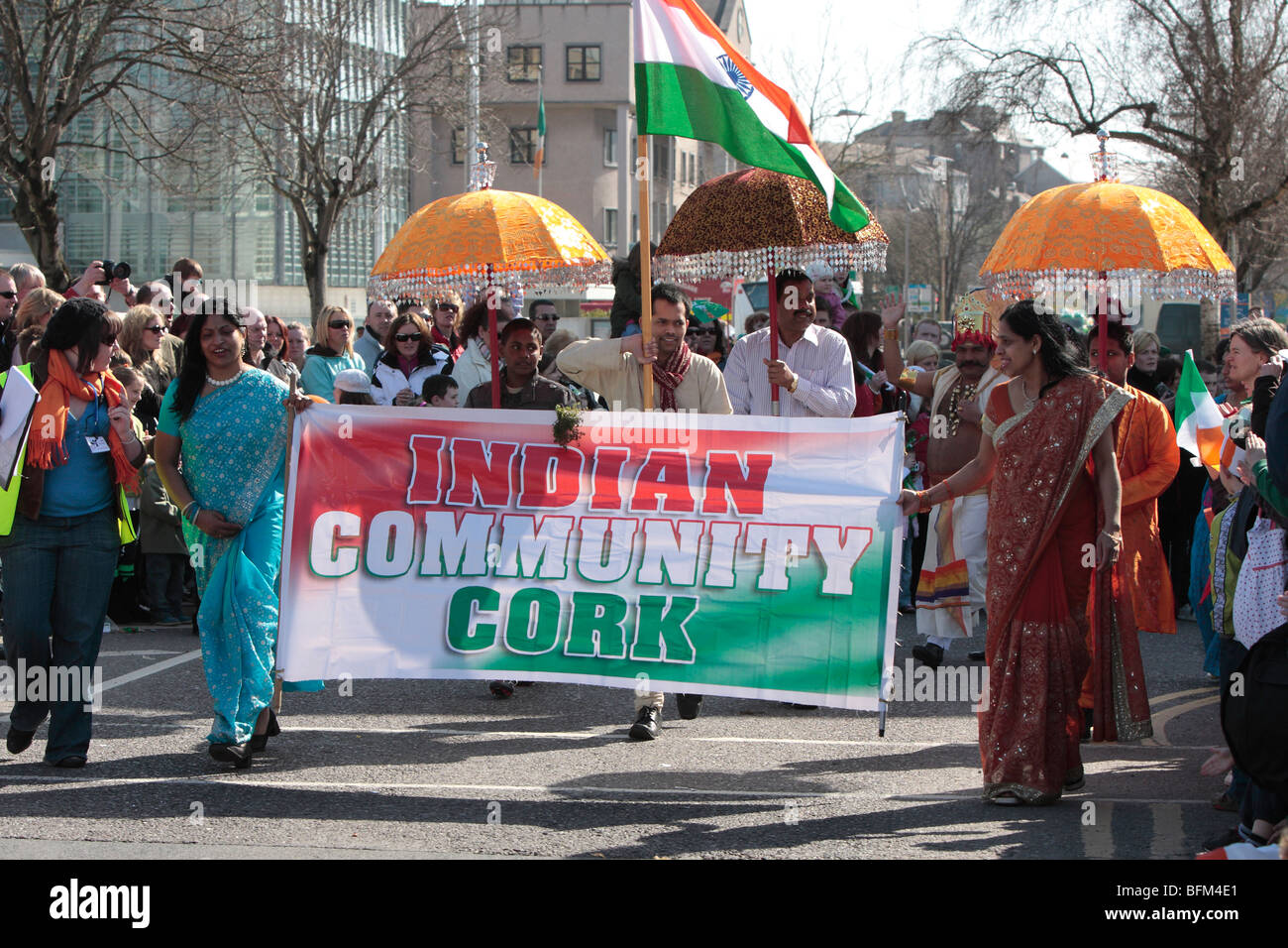 Saint Patrick's Day Parade in Ireland Stock Photo - Alamy