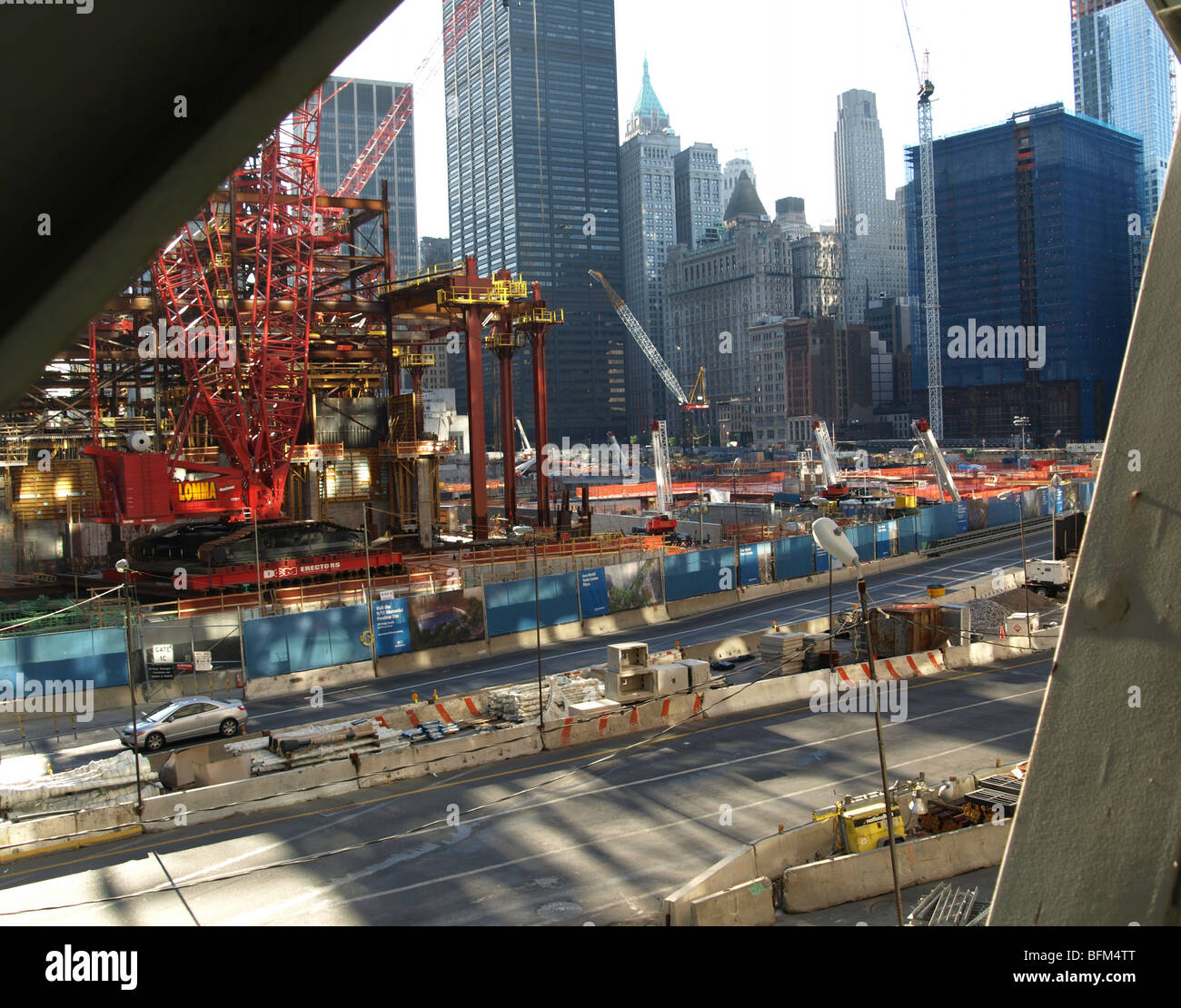 New York Ground Zero and the rebuilding work starting to emerge from ...