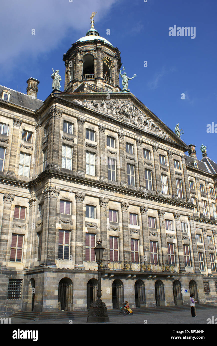Royal Palace, Dam Square, Amsterdam, The Netherlands Stock Photo - Alamy