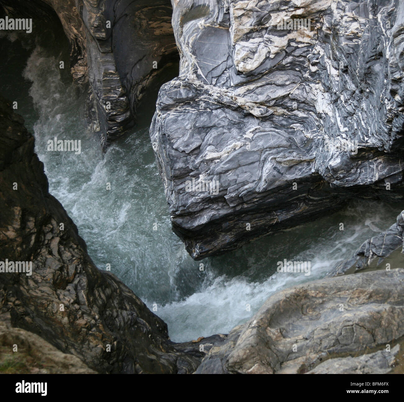 Austria, Salzburg, Liechtensteinklamm gorge in St. Johann im Pongau ...