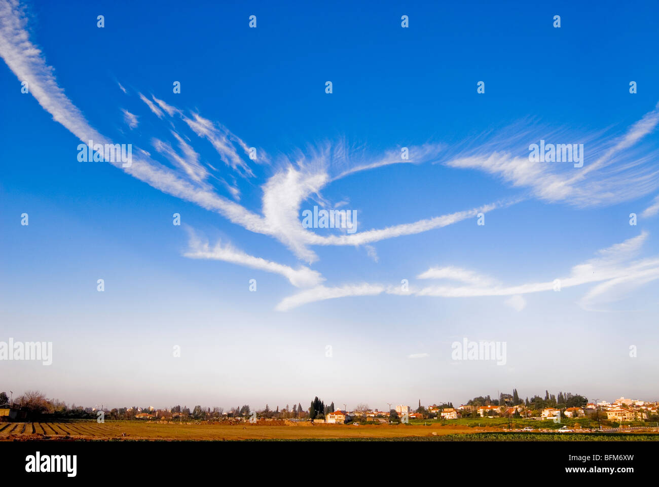 Israel, Coastal Plains, dramatic sky and clouds Stock Photo - Alamy