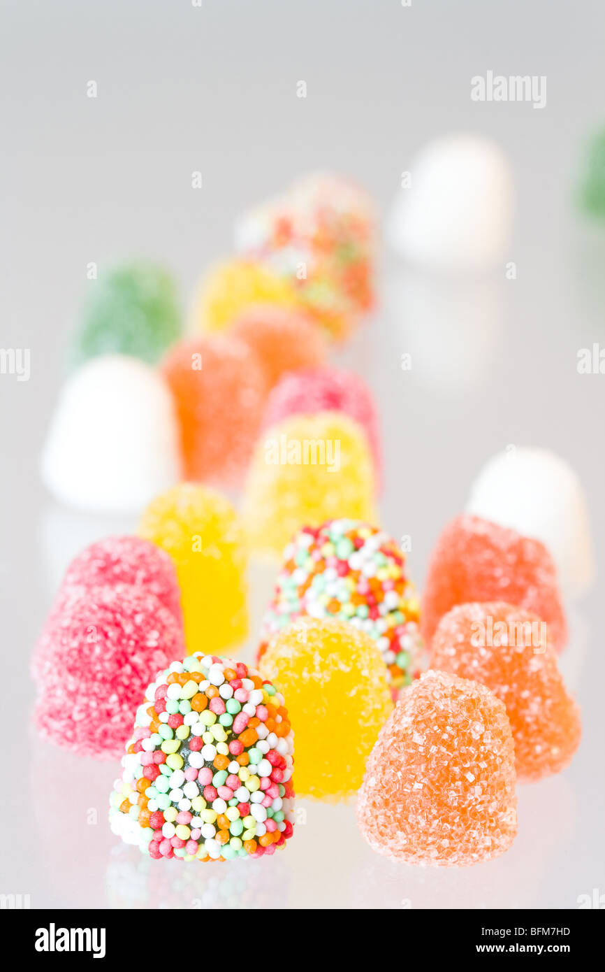 children's candy - orientation vertical - focus on foreground Stock ...