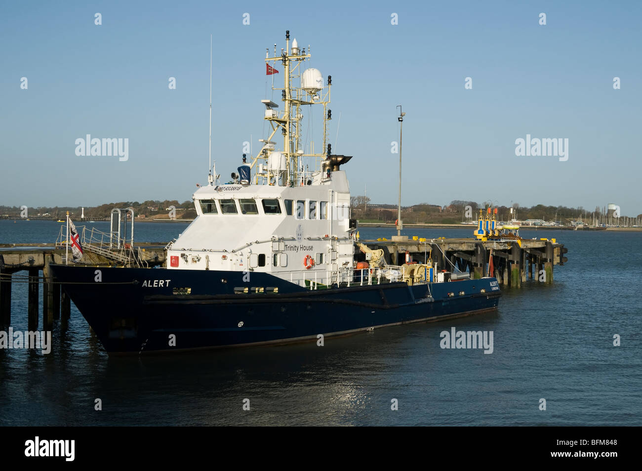 Trinity house vessel hi-res stock photography and images - Alamy
