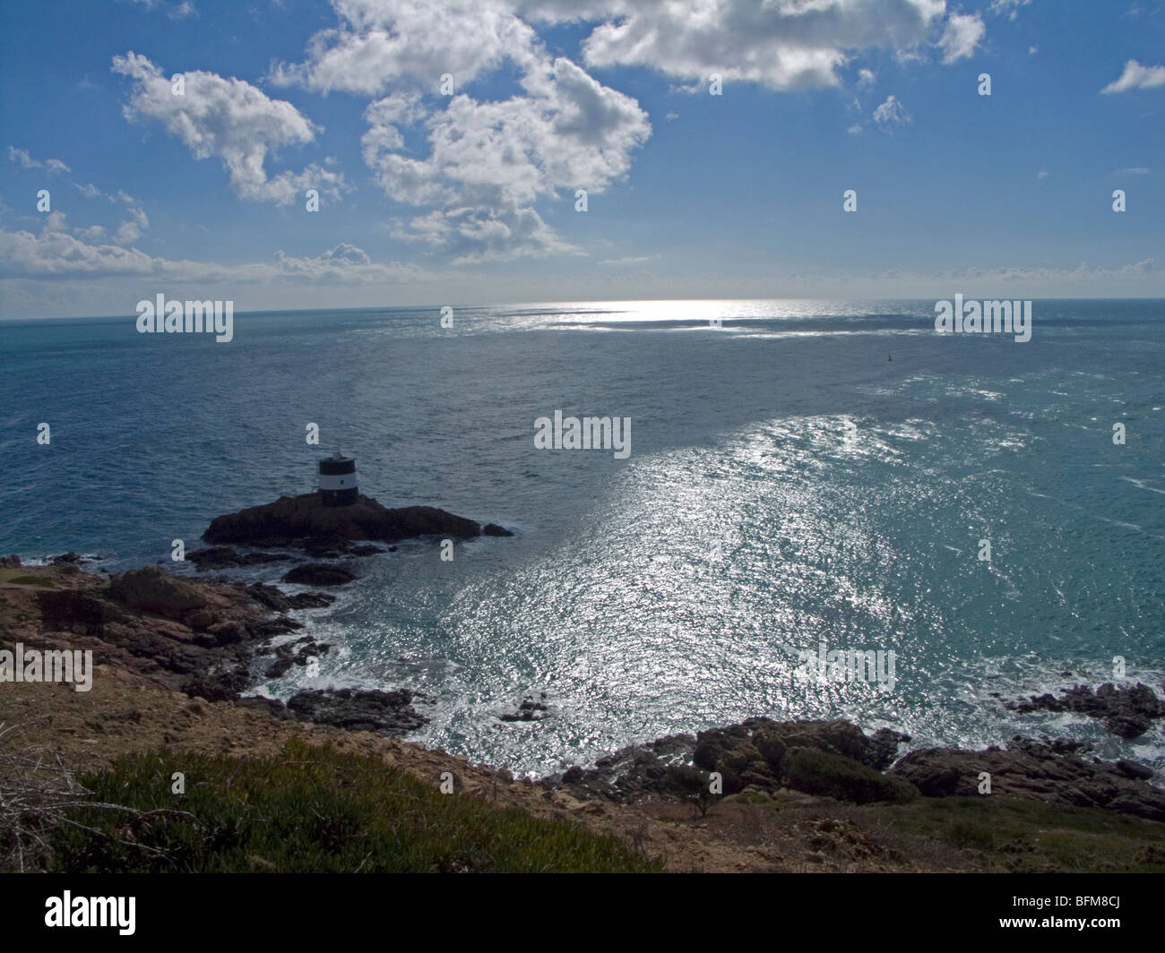 German fortifications of the channel islands hi-res stock photography ...