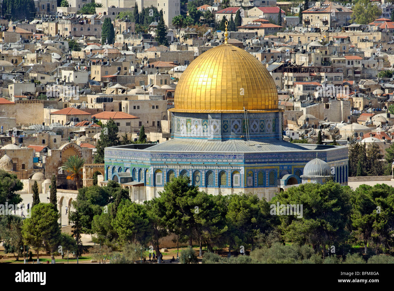 Dome of the Rock, Temple Mount, Isarel Stock Photo - Alamy