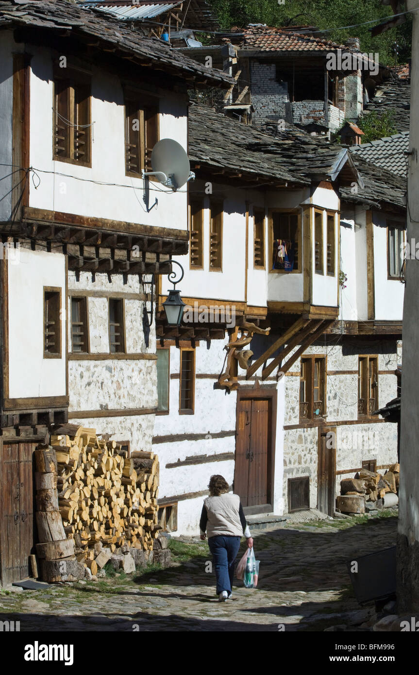 Typical Balkan village Bulgaria Stock Photo - Alamy