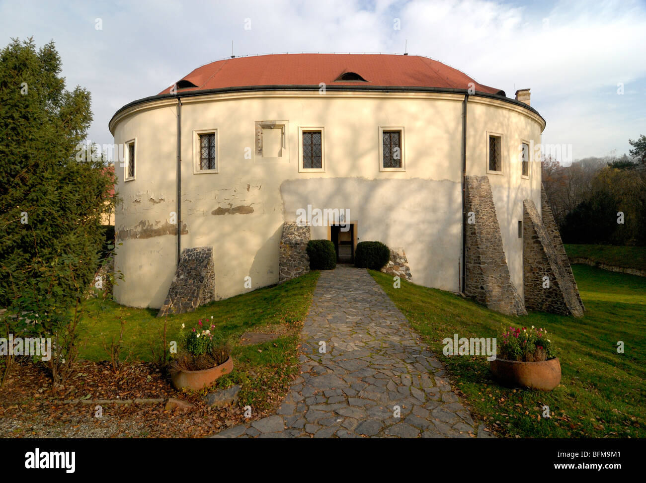 Former Gothic Water Fortress, Roztoky u Prahy, Czech Republic, Museum ...