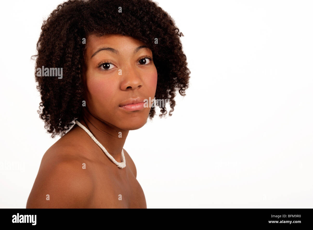 headshot of a beautiful young Cuban woman Stock Photo - Alamy