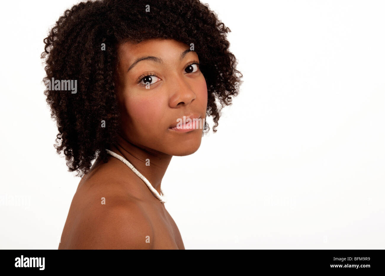 headshot of a beautiful young Cuban woman Stock Photo - Alamy