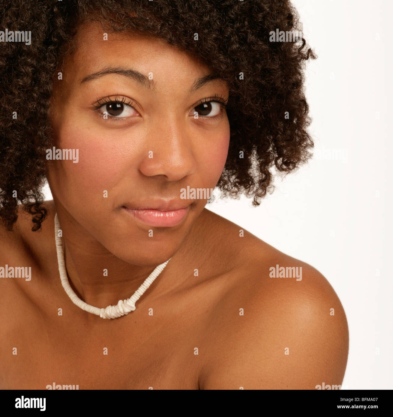 headshot of a beautiful young Cuban woman Stock Photo - Alamy