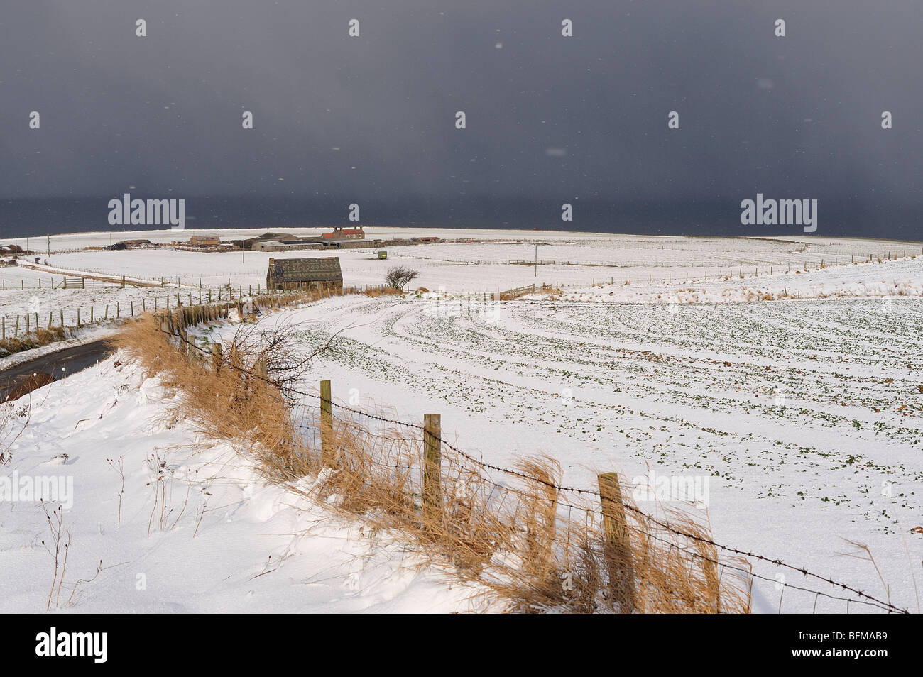 Approaching snow storm hi-res stock photography and images - Alamy