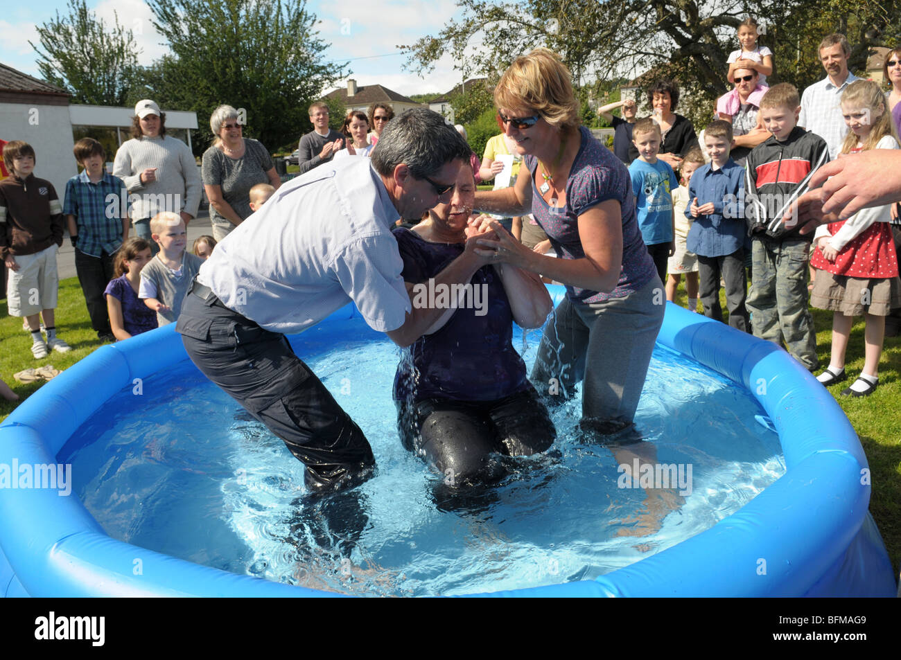 Baptism adults hi-res stock photography and images - Alamy
