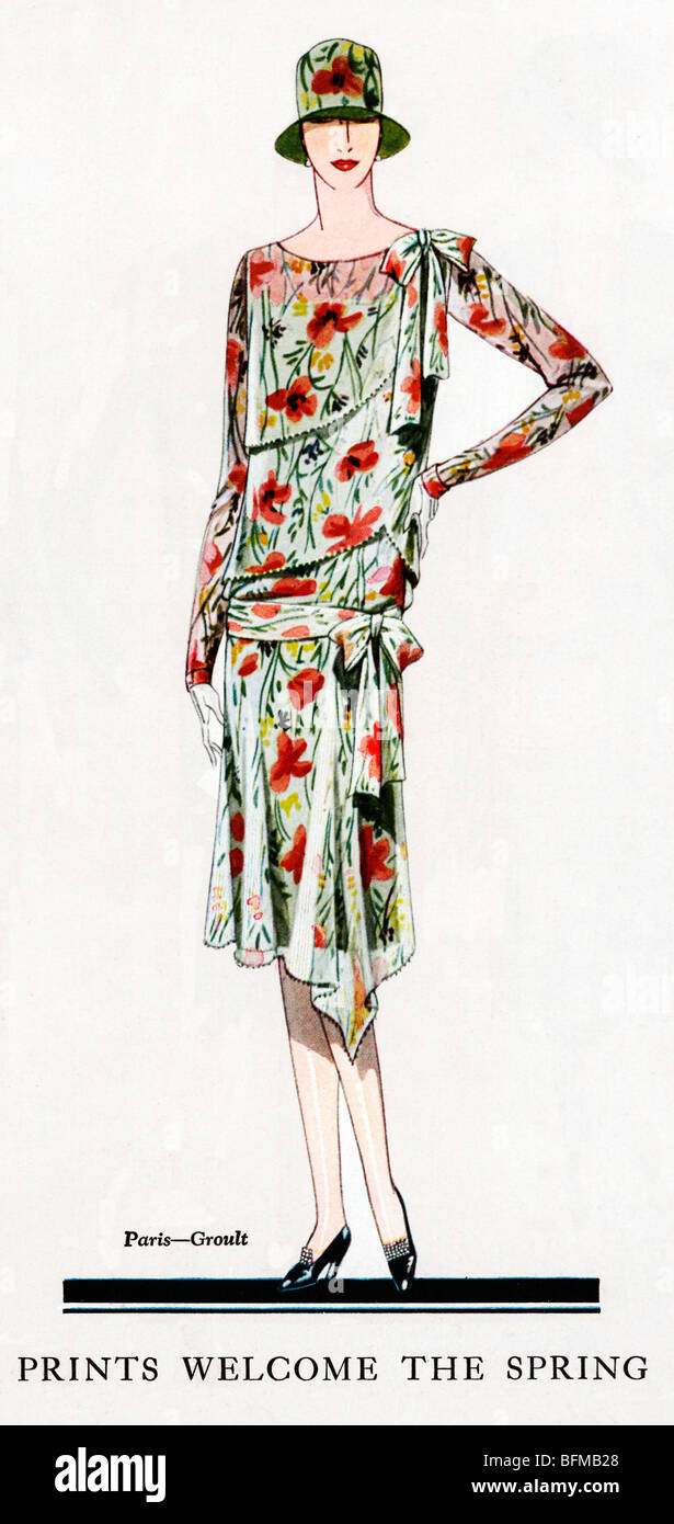 Spring Fashion Illustration
