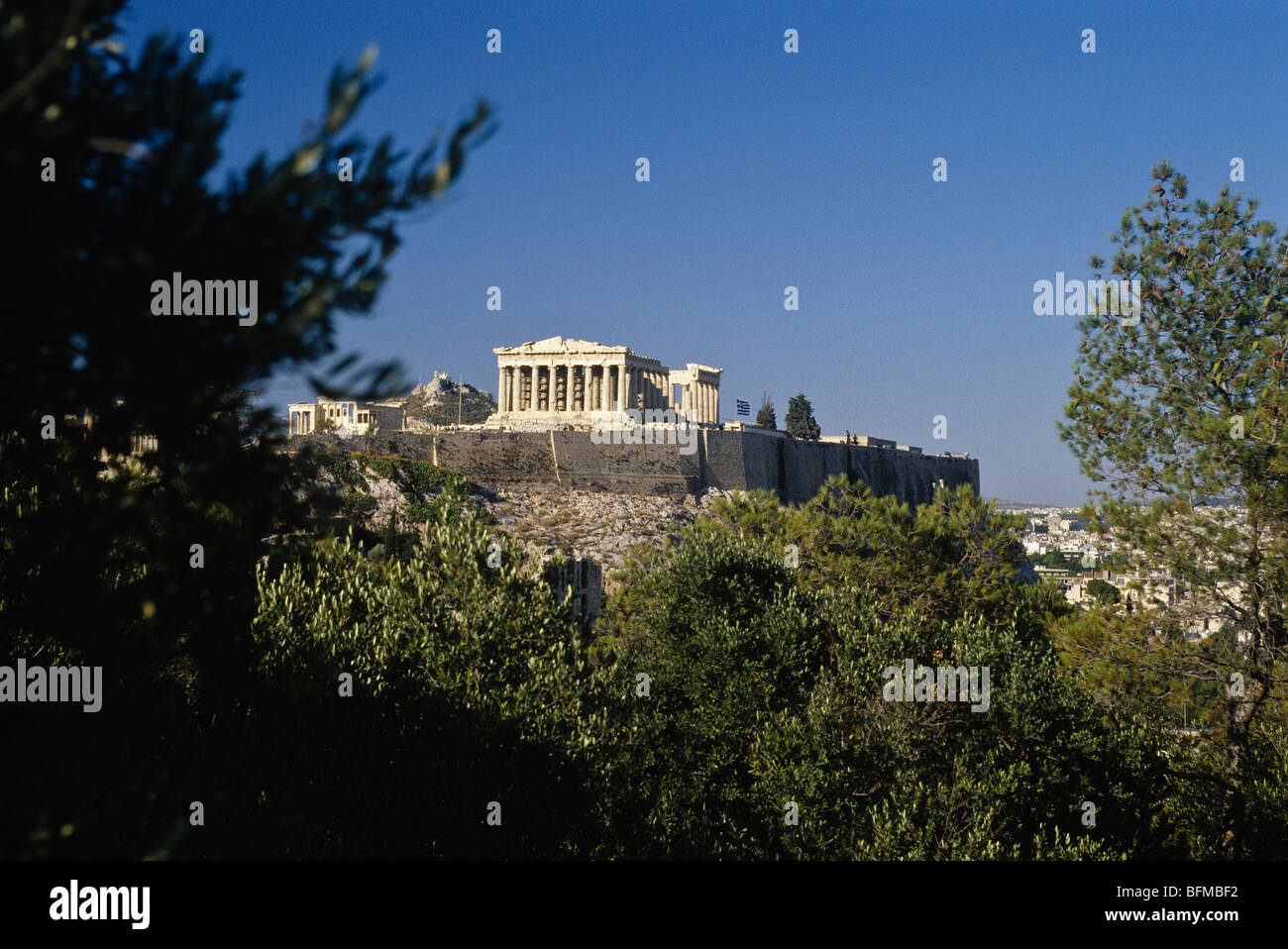Parthenon doric temple located hi-res stock photography and images - Alamy