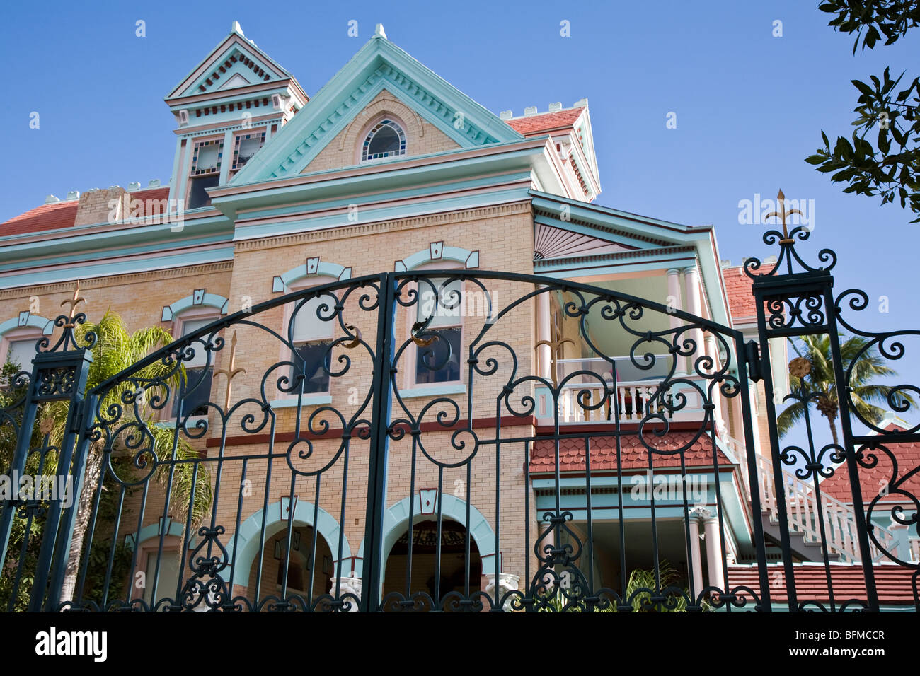 Southernmost House now an inn and museum in Key West Florida USA is a ...