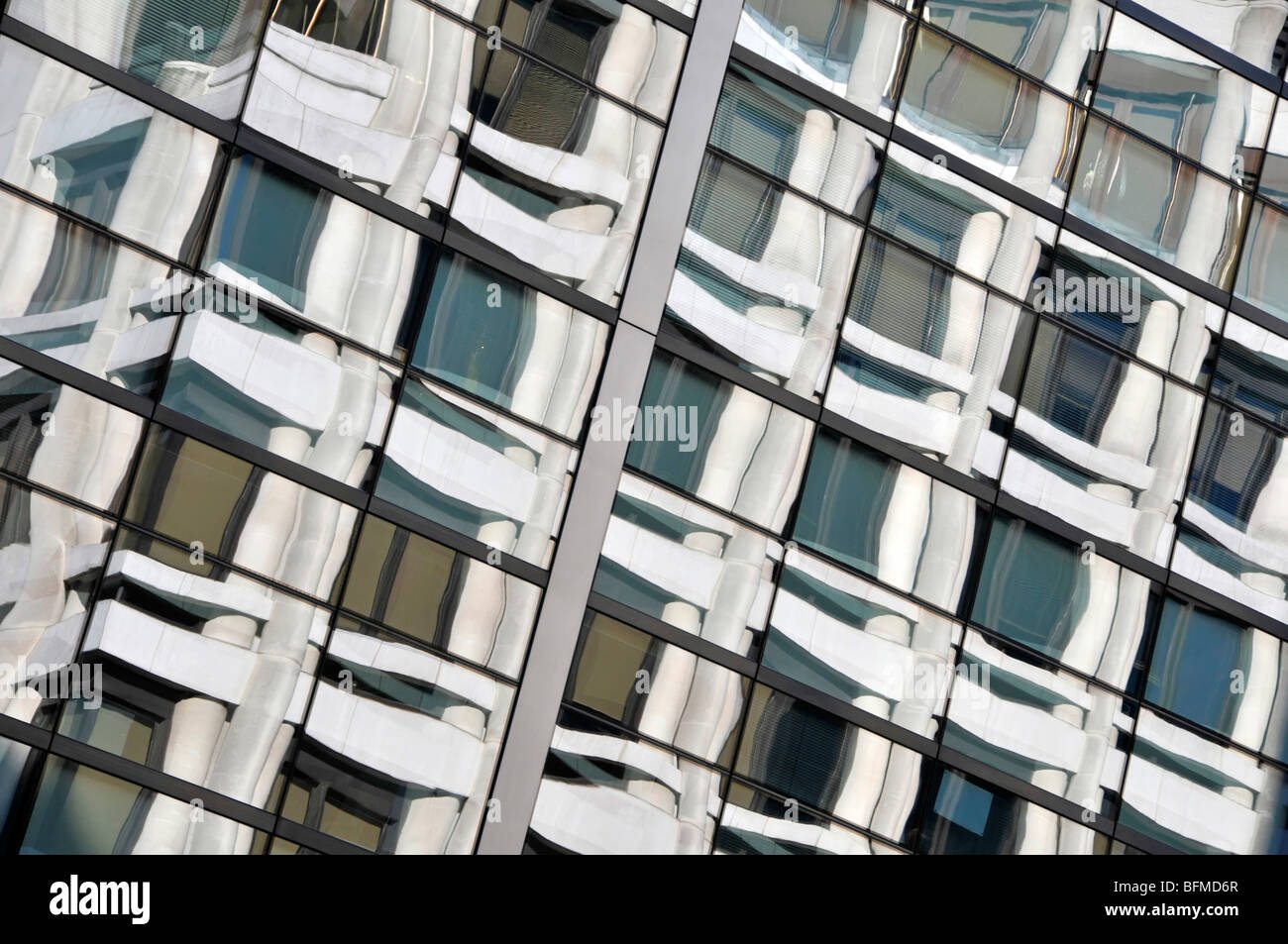Reflections glazing mirror city england uk hi-res stock photography and ...