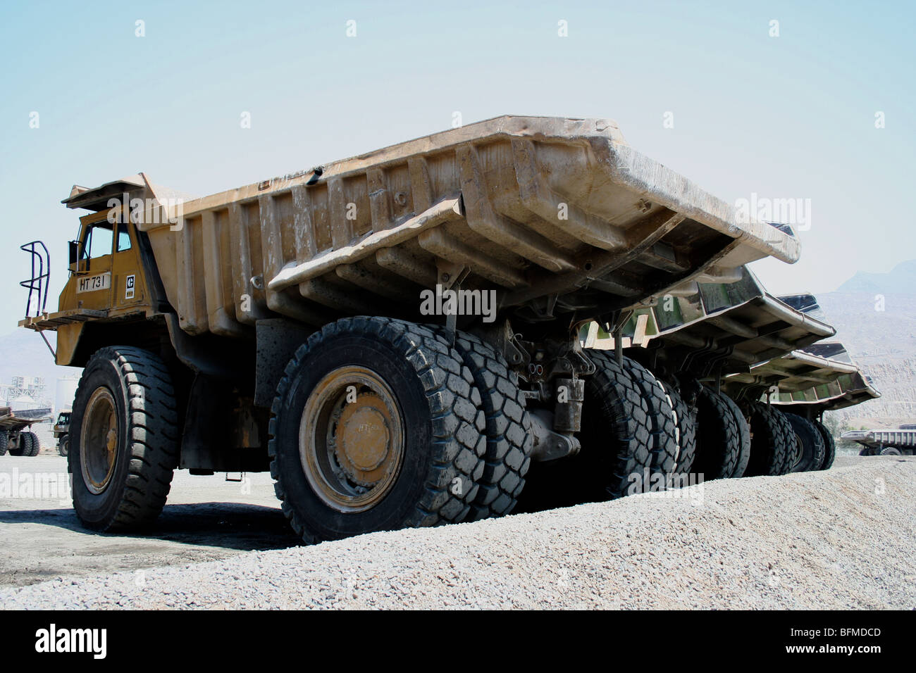 Cement Quarry works Ras Al Khaimah UAE Cementation Stock Photo - Alamy