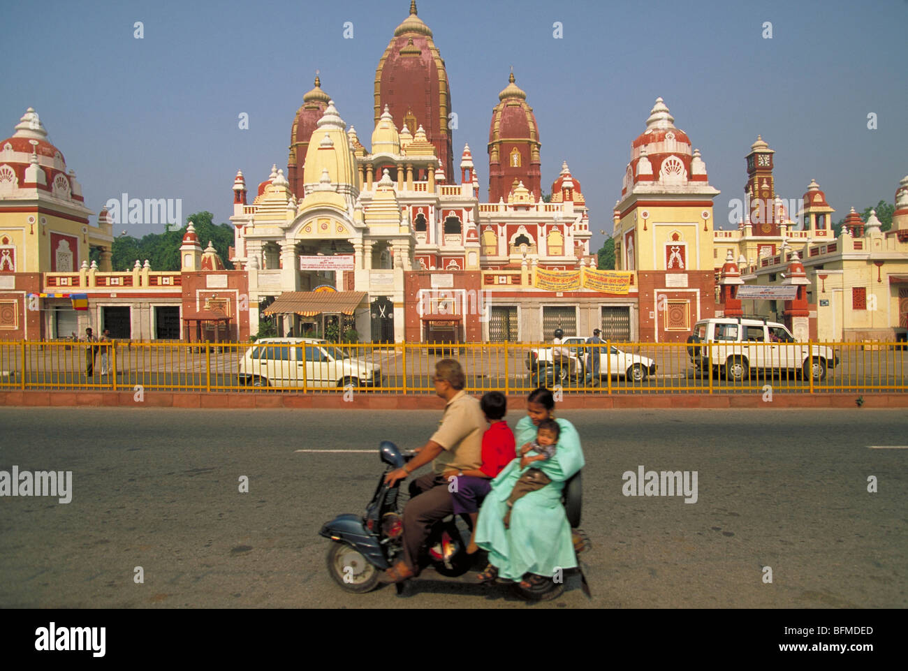 Elk145-1518 India, New Delhi, Birla Mandir, Lakshmi Narayan Hindu ...