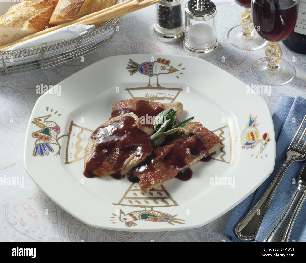 Saltimbocca italian cuisine hi-res stock photography and images - Alamy