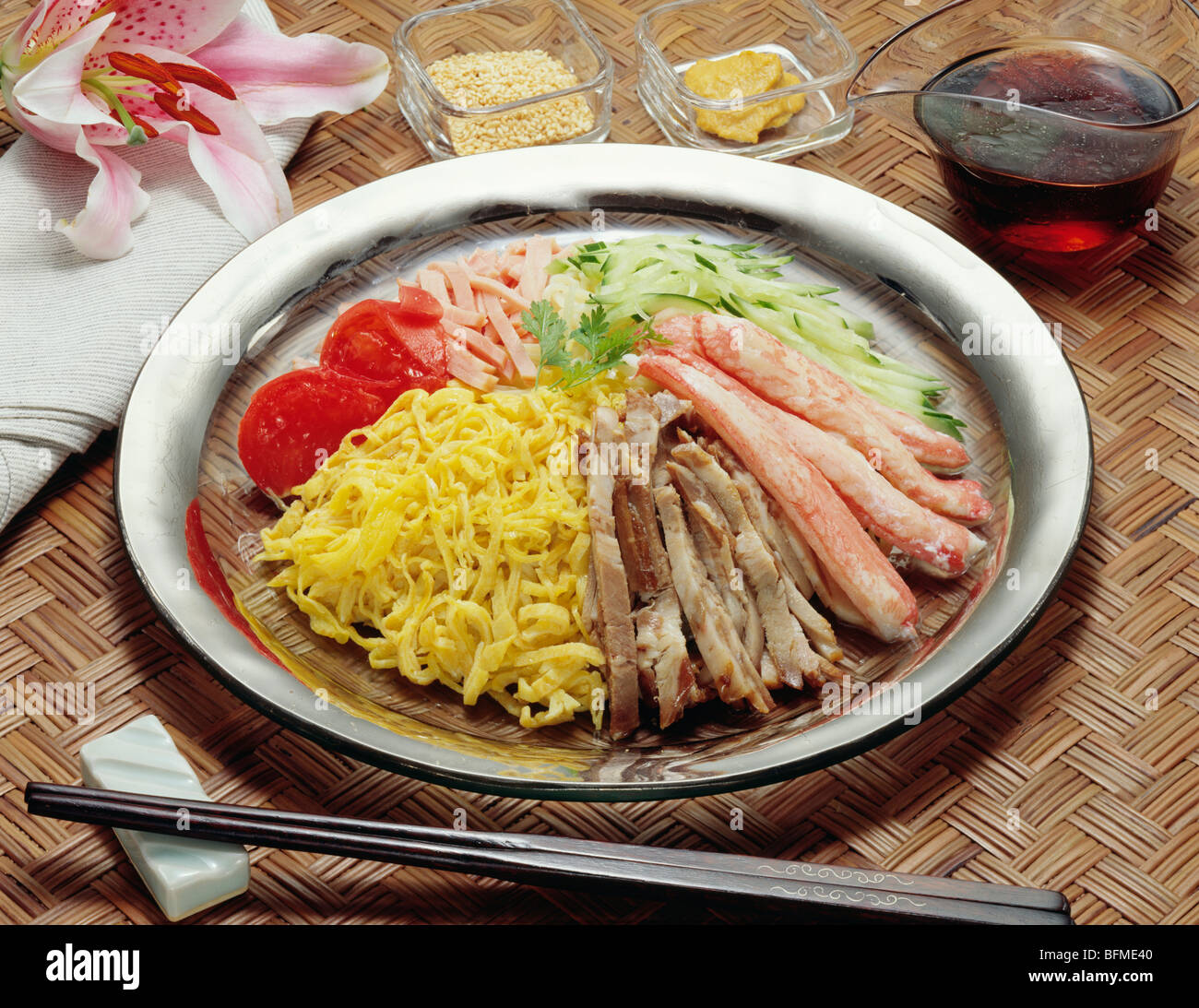 Cold Chinese Noodle Stock Photo - Alamy