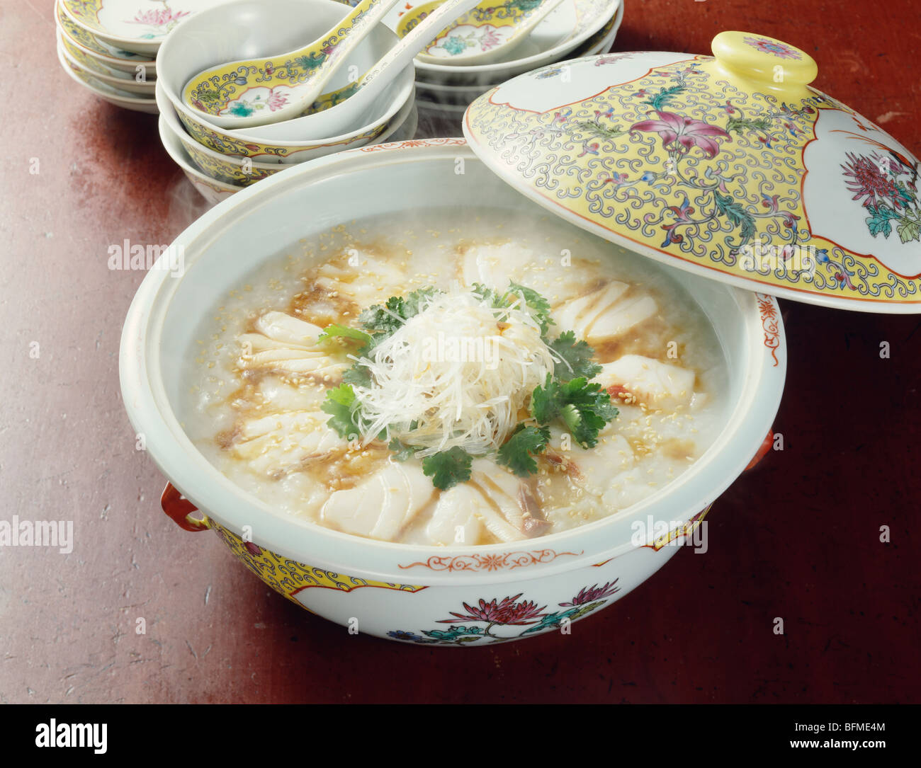 Chinese Rice Porridge Stock Photo - Alamy